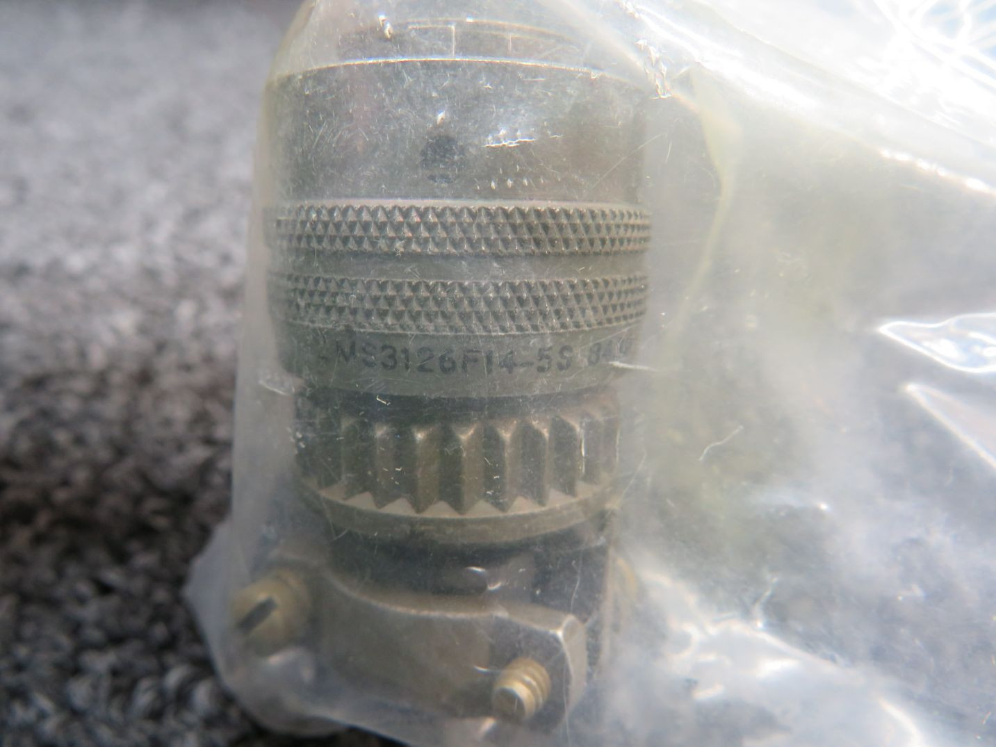 MS3126F14-5S Light Connector Assembly (NOS)