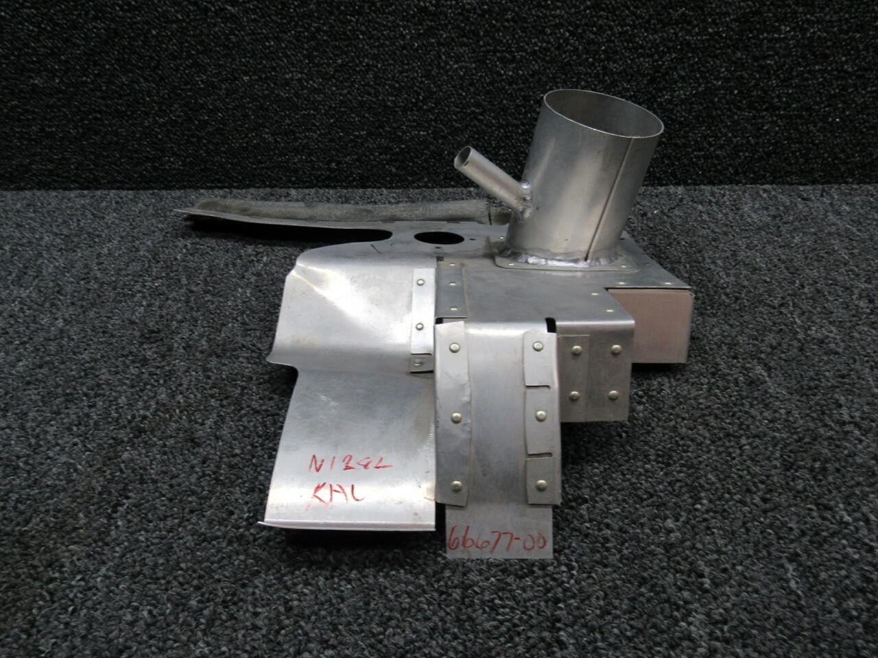 66677-000 Piper PA28 Engine Baffle RH (NEW OLD STOCK) (SA)
