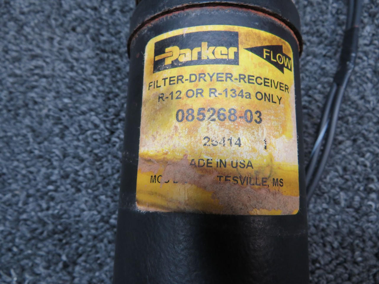 085268-03, RD-5-4585-0 Parker Filter Dryer Receiver with Red Dot ...
