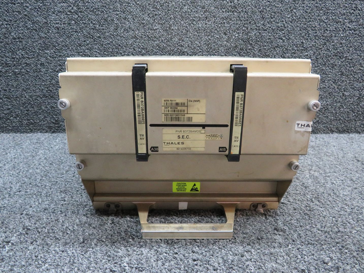 B372BAM0511 Thales Spoiler Elevator Computer has 8130-3, Inspected