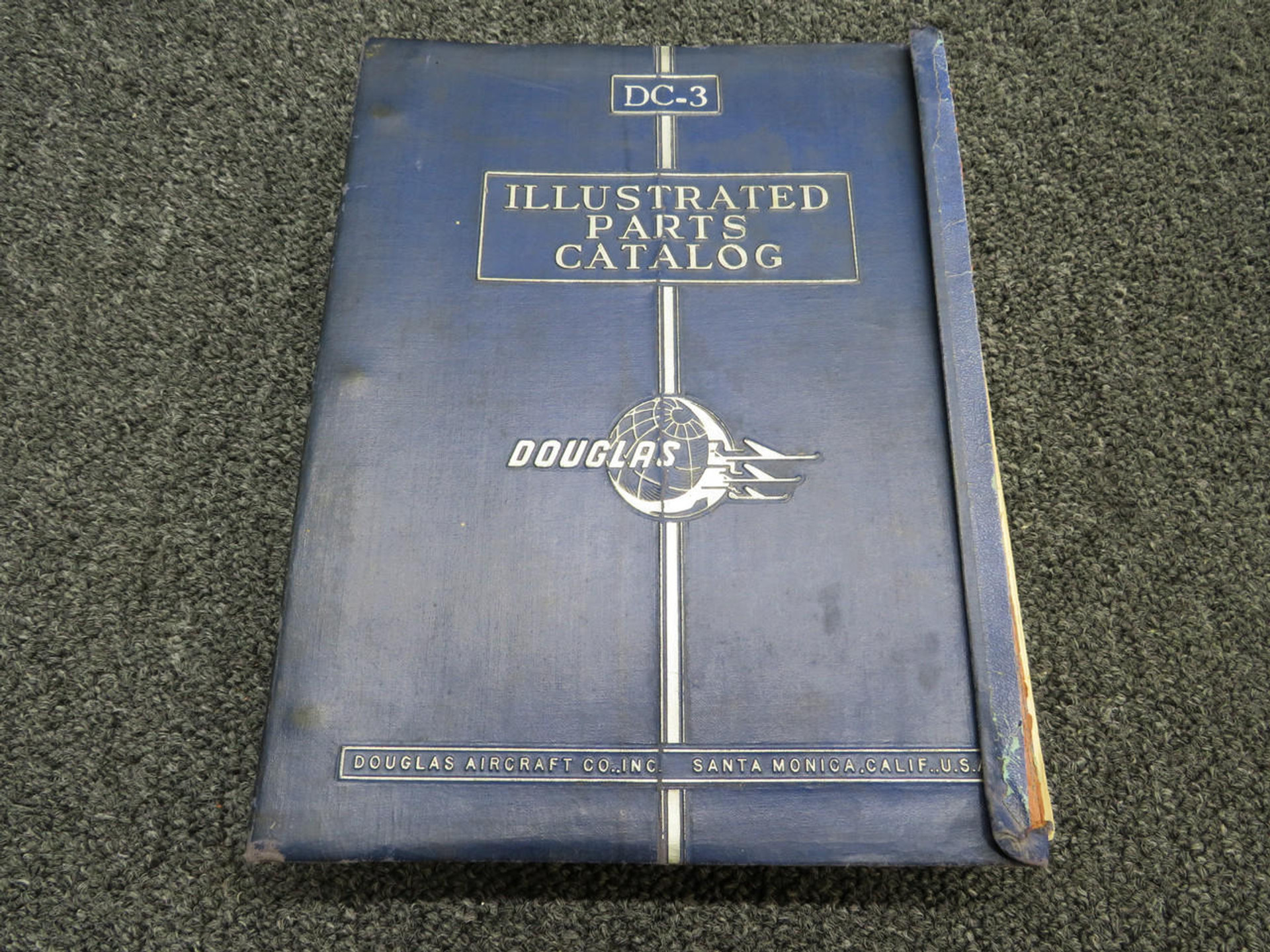 Douglas DC-3 Illustrated Parts Catalog, Aircraft Parts Manual