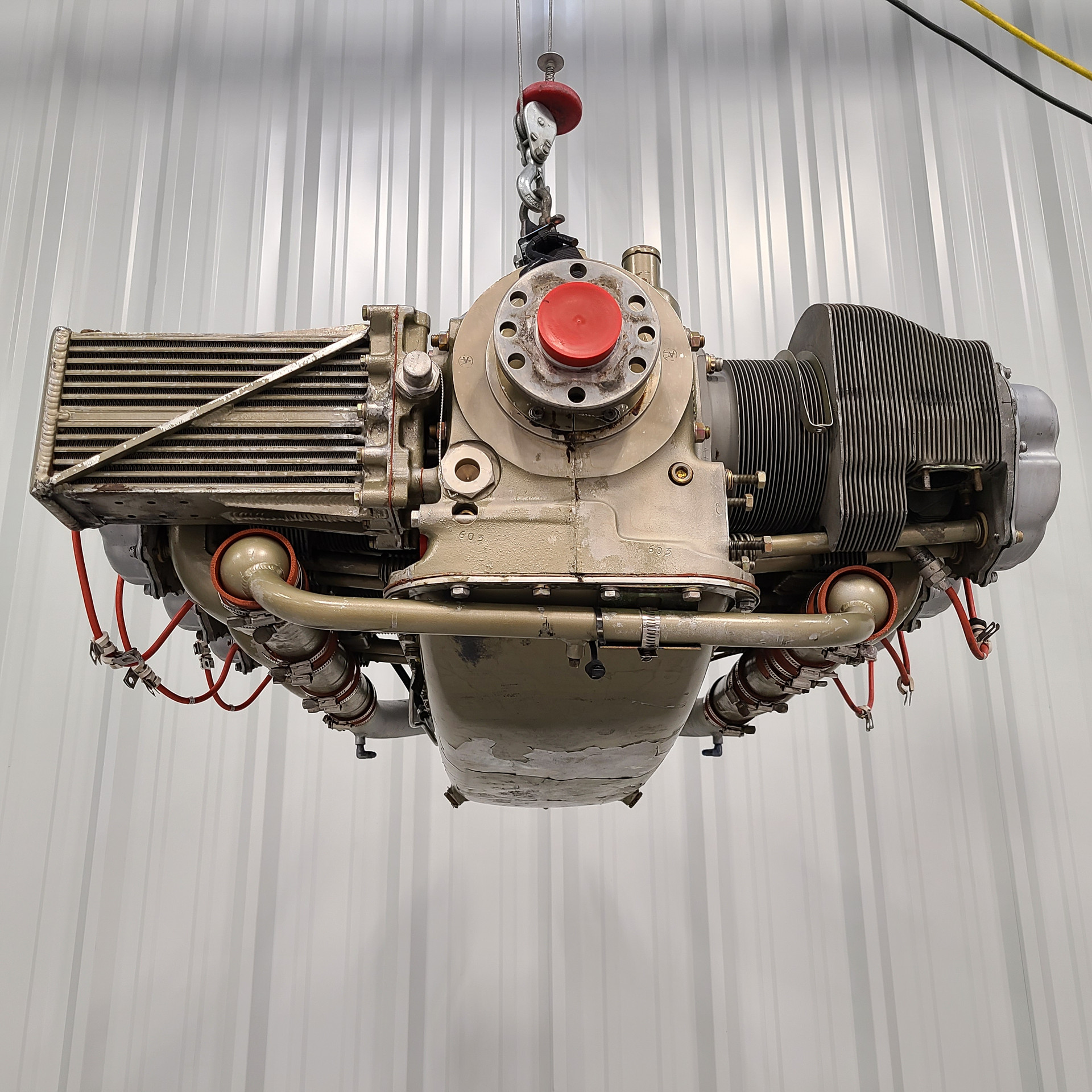 Continental IO-470-VO Engine, 226 Hours SMOH (No prop strike)