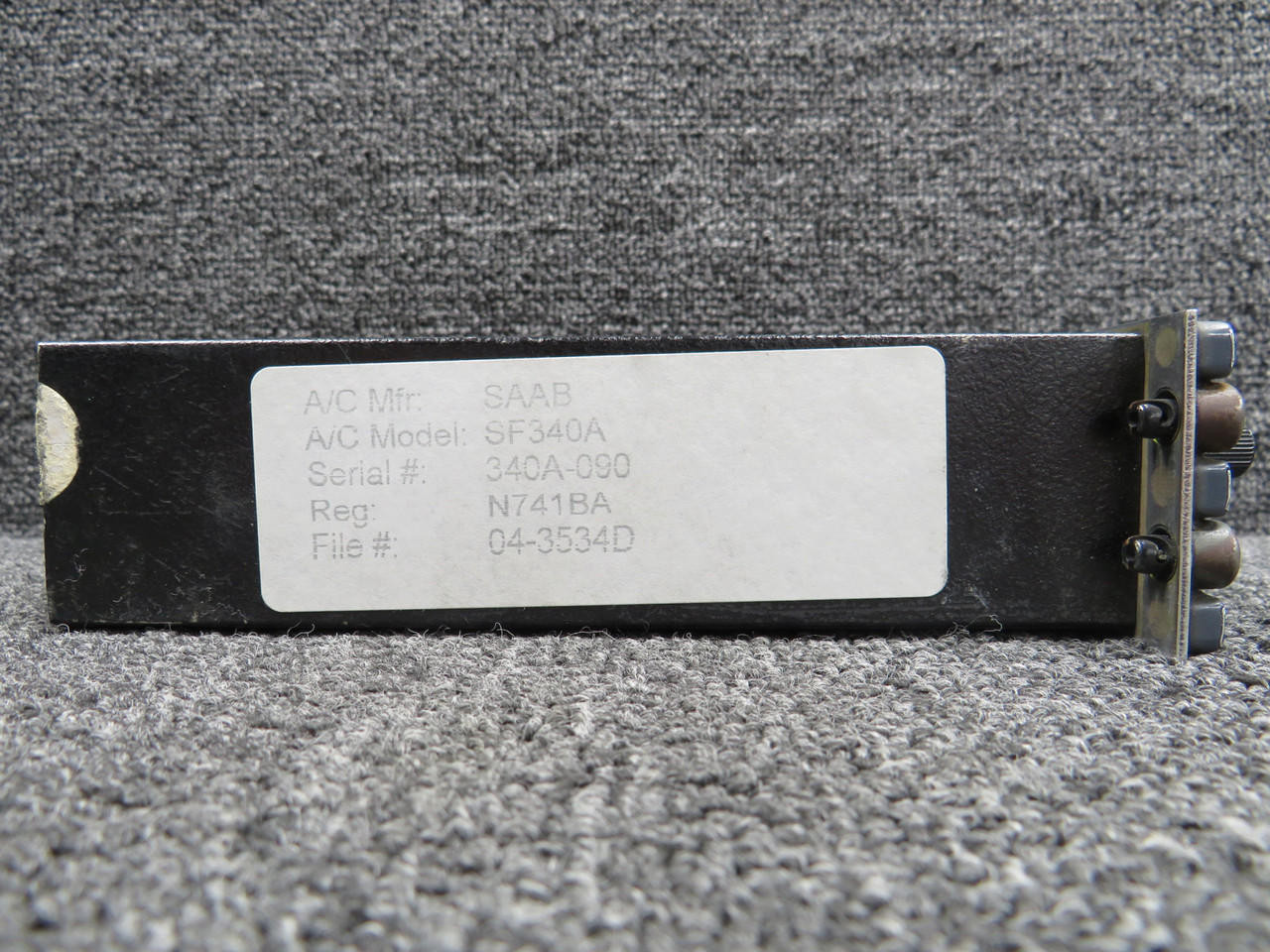 622-7580-022 Collins WXP-85D Weather Radar Panel has Modifications