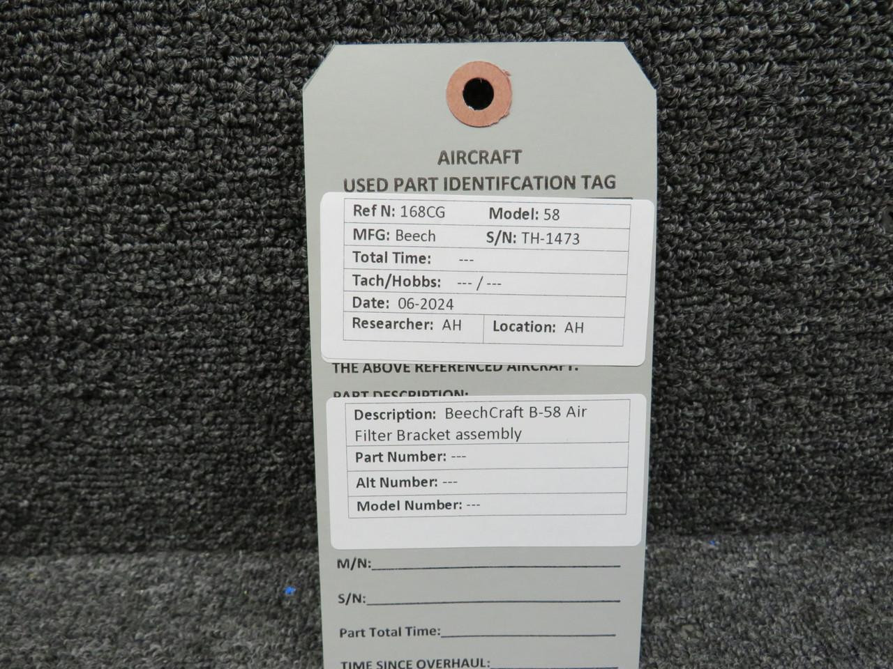 Beechcraft 58 Air Filter Bracket