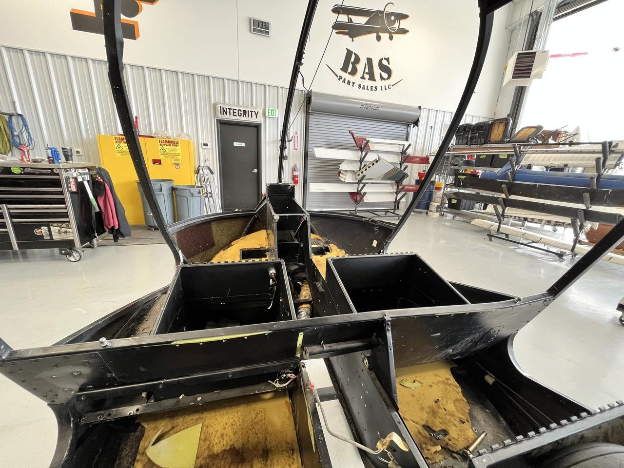 Robinson R44 Fuselage W/ Airworthiness, Bill of Sale, and Log Books (a)