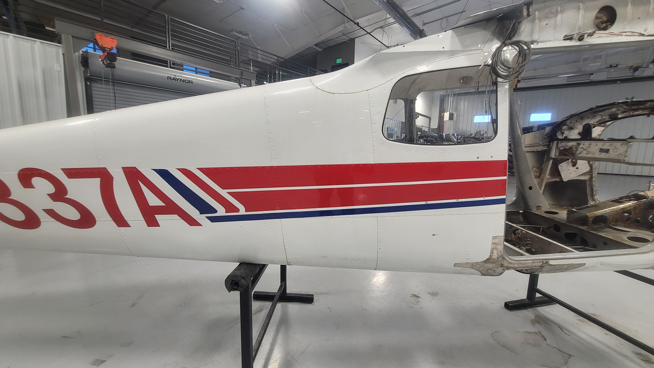 Cessna 172 Fuselage with Bill of Sale, Data Tag and Log Books