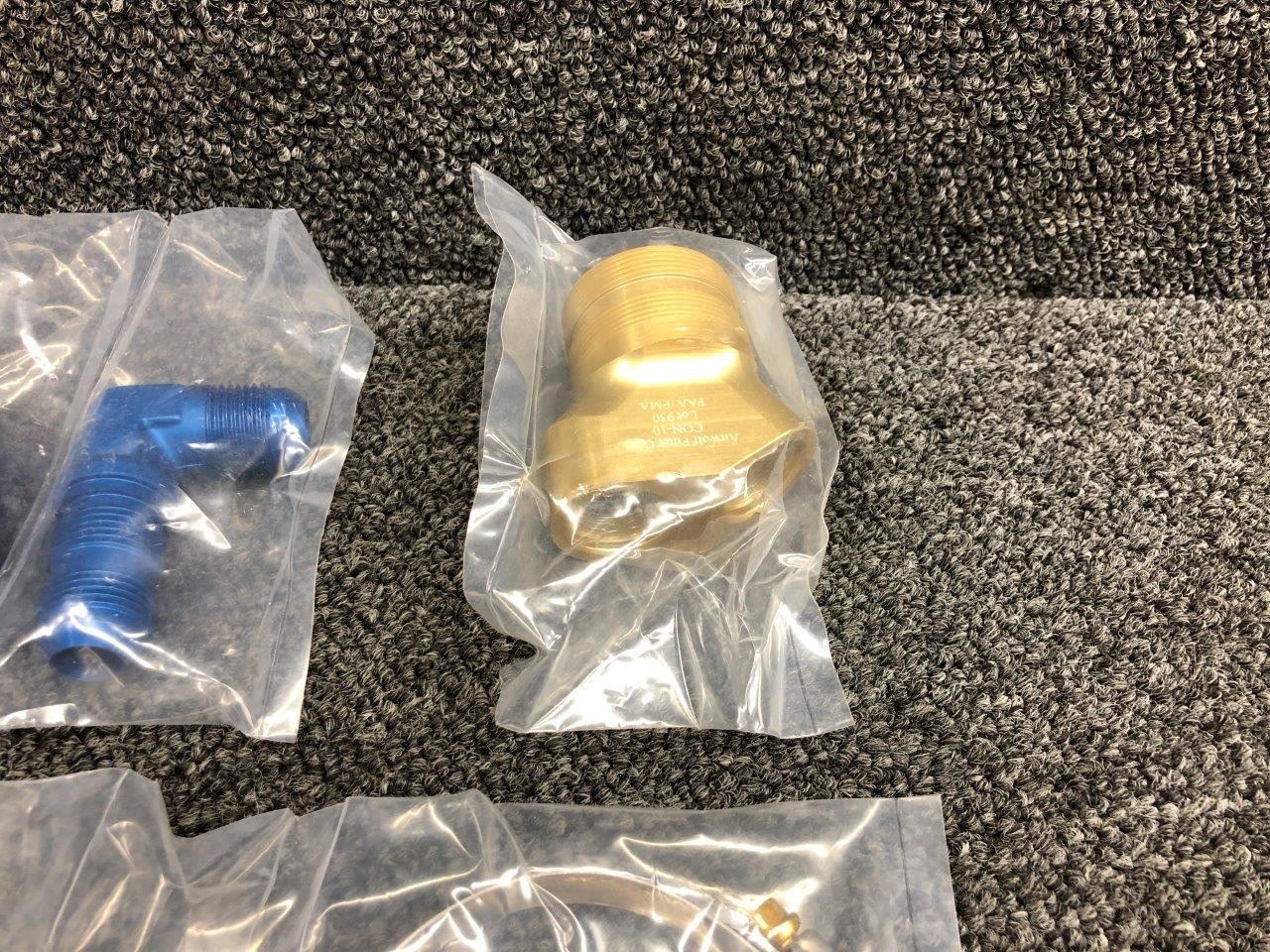 AFC-K008-B Airwolf Oil Filter Adapter Kit W/ Mounts, Adapter & Fittings ...