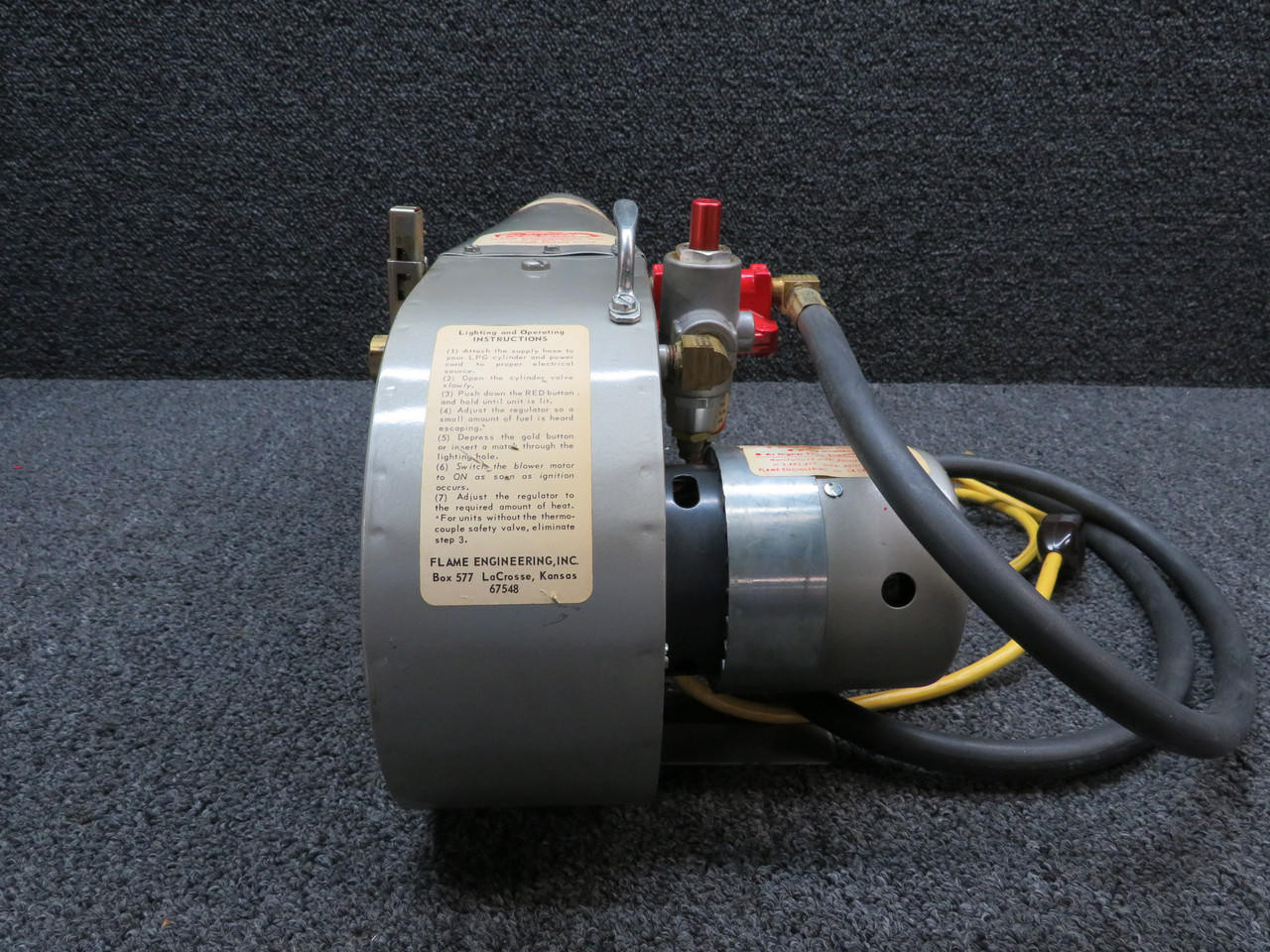 Flame Engineering Red Dragon Torch Mobile Pre-Heater Unit with Ducting and Case