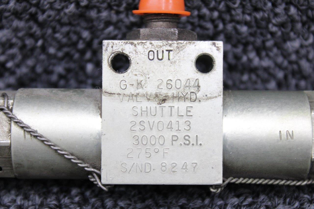 2380114-1, 26044 Learjet 35A Hydraulic Fuse and Valve Assembly Unit