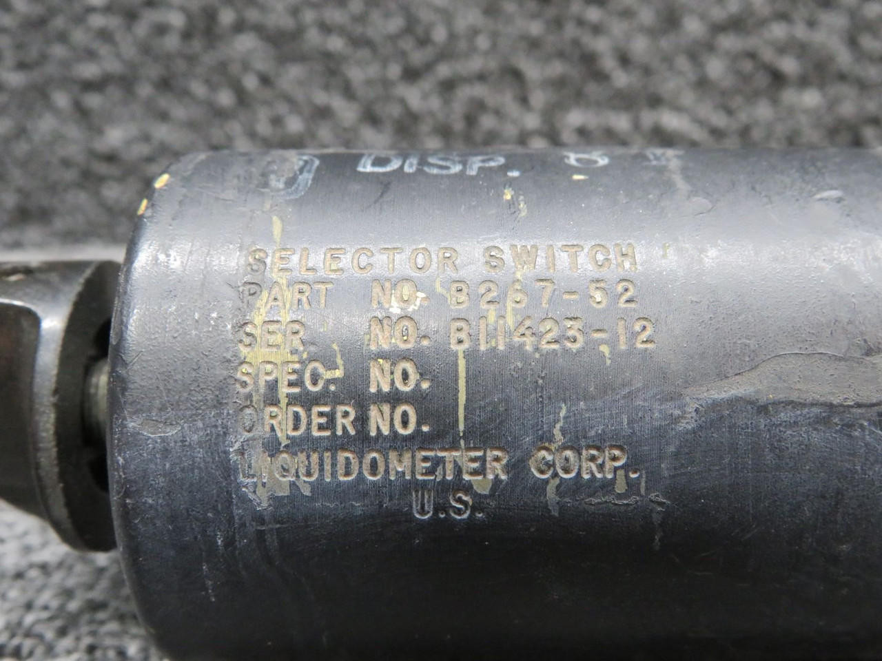 B267-52 Liquidometer Switch Selector Unit For Aircraft