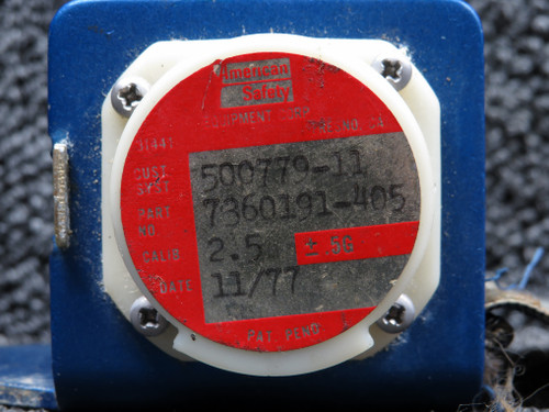 7360191-405 (Alternate: 500779-11) American Safety Inertia Reel Seat ...