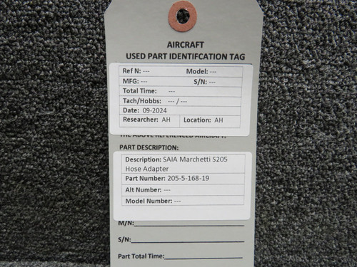 205-5-168-19 SAIA Marchetti S205 Hose Adapter For Sale