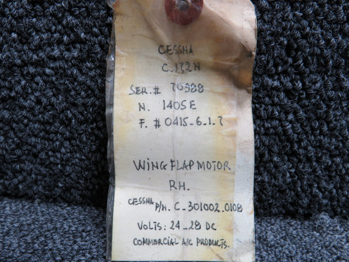 C301002-0108 Cessna 172N Flap Actuator For Sale