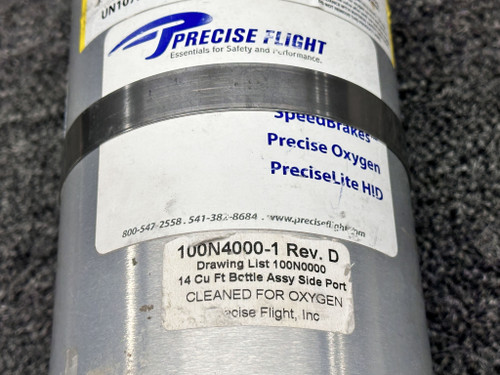 100N4000-1 Precise Flight Oxygen Bottle and Distribution Manifold with ...