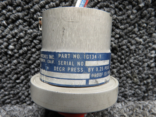 1G134-1 Custom Component Switches Gage Pressure Switch For Sale