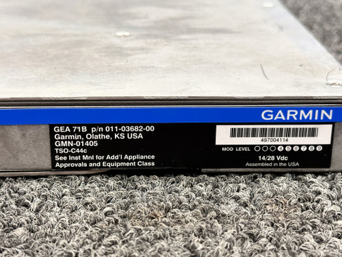 011-03682-00 Garmin GEA-71B Engine Assessment Unit with Probes ...