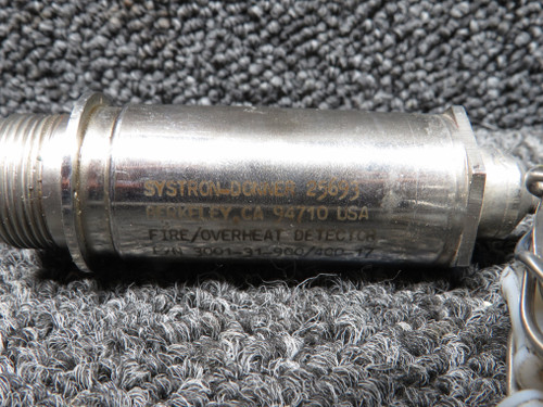 3001-31-900-400-17 Systron-Donner 801-DRH Fire-Overheat Detector and Cable