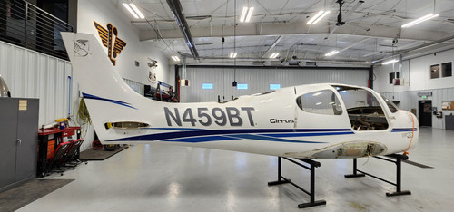Cirrus SR20 Fuselage with Data Tag, Bill of Sale, Airworthiness, and ...
