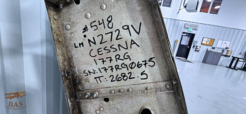 2022001-4 Cessna 177RG Wing Structure Assembly Left Hand (Damaged)