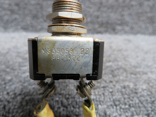 MS35058-22 (Alt: 8801K22) Cutler-Hammer Toggle Switch Unit For Sale