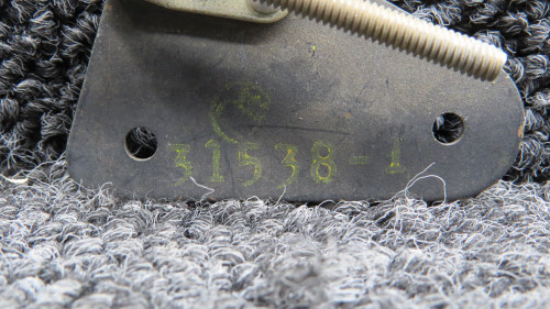 31538-001 Piper Cowl Flap Stop Assembly for Sale (New Old Stock)