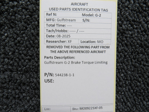 544238-1-1 Gulfstream G-2 Brake Torque Limiting Assembly