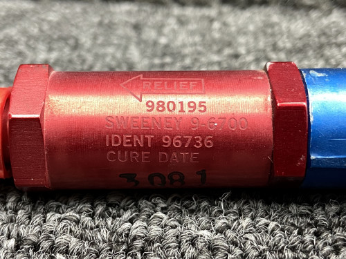 9-6700 Sweeney Fuel Check Valve For Sale