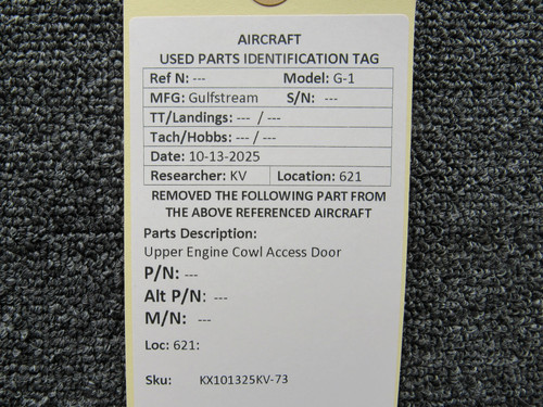 Gulfstream G-1 Upper Engine Cowl Access Door For Sale