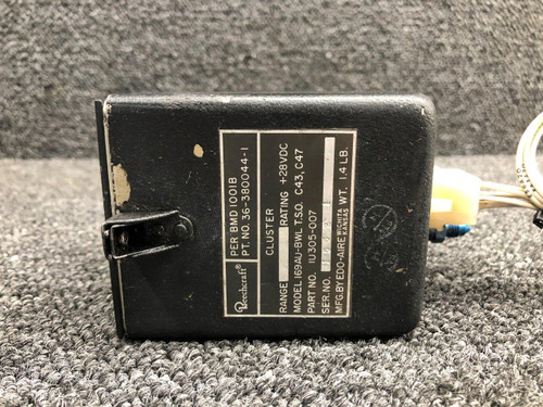 1U305-007 (ALT: 36-380044-1) Edo-Aire Engine Cluster Indicator W/ Probe ...