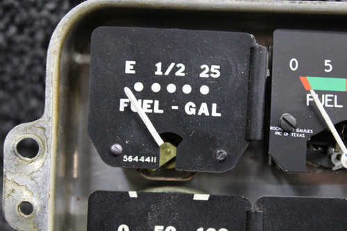 63922-002 Piper PA28-180 Instrument Gauge Cluster Assembly W/ Panel Cover