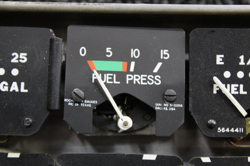 63922-002 Piper PA28-180 Instrument Gauge Cluster Assembly W/ Panel Cover