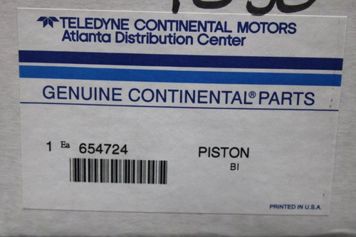 654724 (Alt: 648044, 654840) Continental Piston (NEW OLD STOCK) (SA)