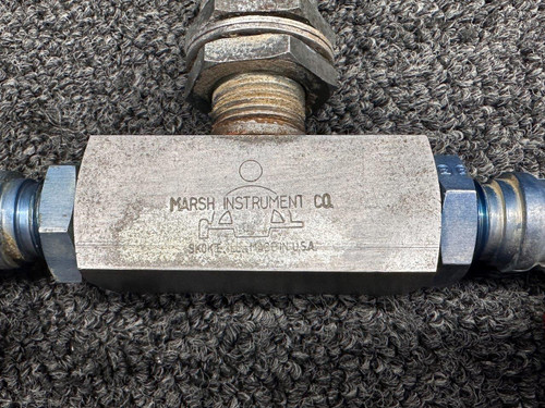 TSLA85800 Cessna A188B Marsh Instrument Shut-Off Valve Assembly For Sale
