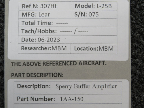 4002148 Sperry Rand 1AA-150 Buffer Amplifier For Sale