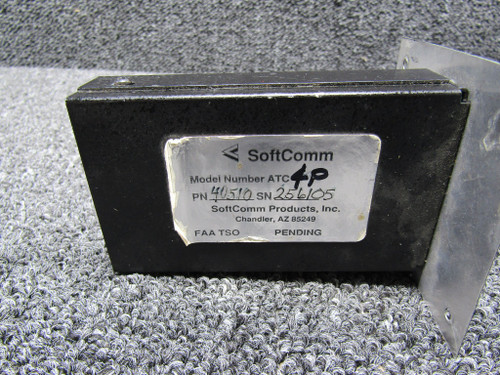 40510 SoftComm ATC-4P Panel Mounted Intercom Unit With Mounting Plate