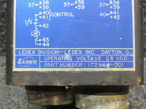 172964-001 Bombardier 40PDT Ledex Relay Unit