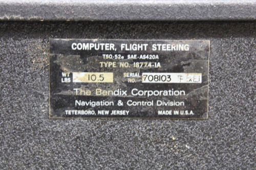 18774-1A Bendix Flight Steering Computer Unit For Sale