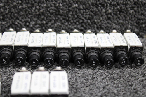 7277-5 Klixon Push Circuit Breaker Set of 33 (Various Amps) | BAS ...