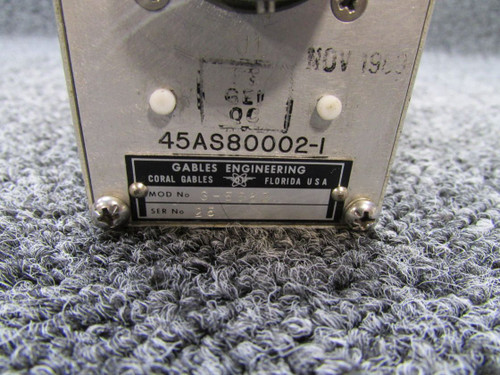 45A80002-1 Gables G-5662 ADF 1 Control Panel For Sale