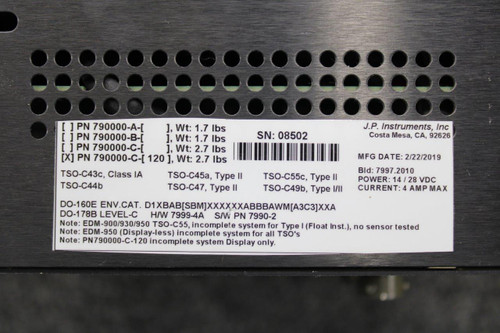 EDM-960 JPI Twin Engine Monitoring System- Has Data Units, Harness ...