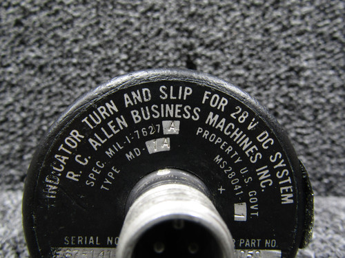 A1050 RC Allen Slip and Turn 28 Volt Indicator