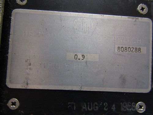 2589582-901 Sperry IIS Mode Selector Switch Has Support Panels and ...