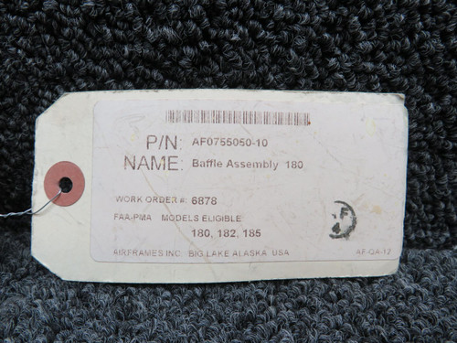 AF0755050-10 Airframe Incorporated Baffle Assembly