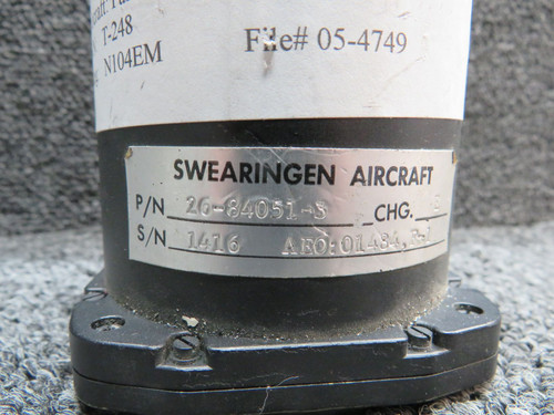 26-84051-3 Swearingen Cabin Differential Pressure and Altitude ...