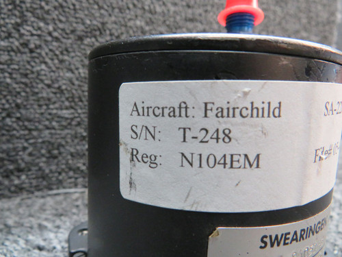 26-84051-3 Swearingen Cabin Differential Pressure and Altitude ...