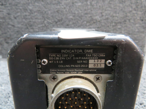 622-2012-011 Collins DME Indicator Gauge