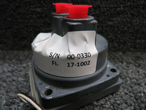 Cessna Gyro Pressure Indicator, Lighted with Illegible Data Tag