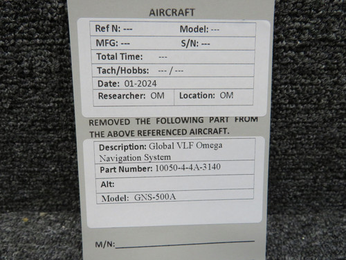 10050-4-4A-3140 Original Part Number 10050-3-2A7 Global Navigation GNS ...