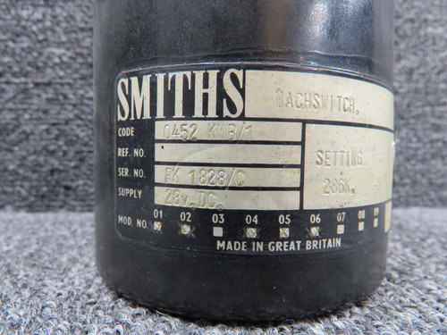 0452KMB-1 Smiths 28 Volt Mach Switch Indicator Assembly