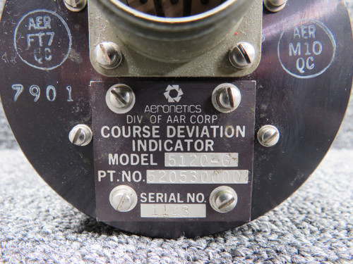 5205300002 (Alternate:5120-6) Aeronetics Course Deviation Indicator